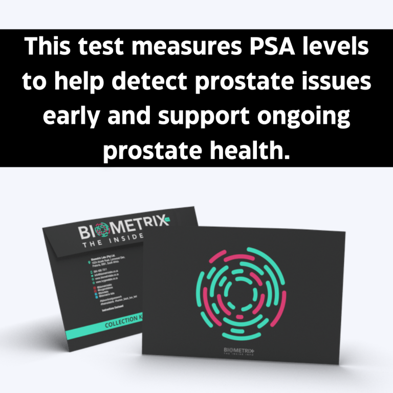 Prostate PSA Rapid Self Test - Biometrix Labs