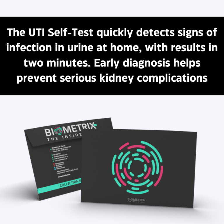UTI (Urinary Track Infection) Rapid Self Test - Biometrix Labs